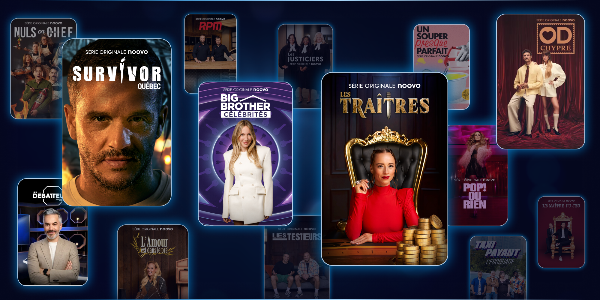 Regardez vos séries originales Noovo préférées sur Crave
